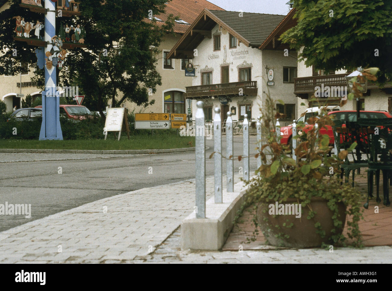 Germany, Upper Bavaria (East), Rott am Inn, buildings, typical of ...