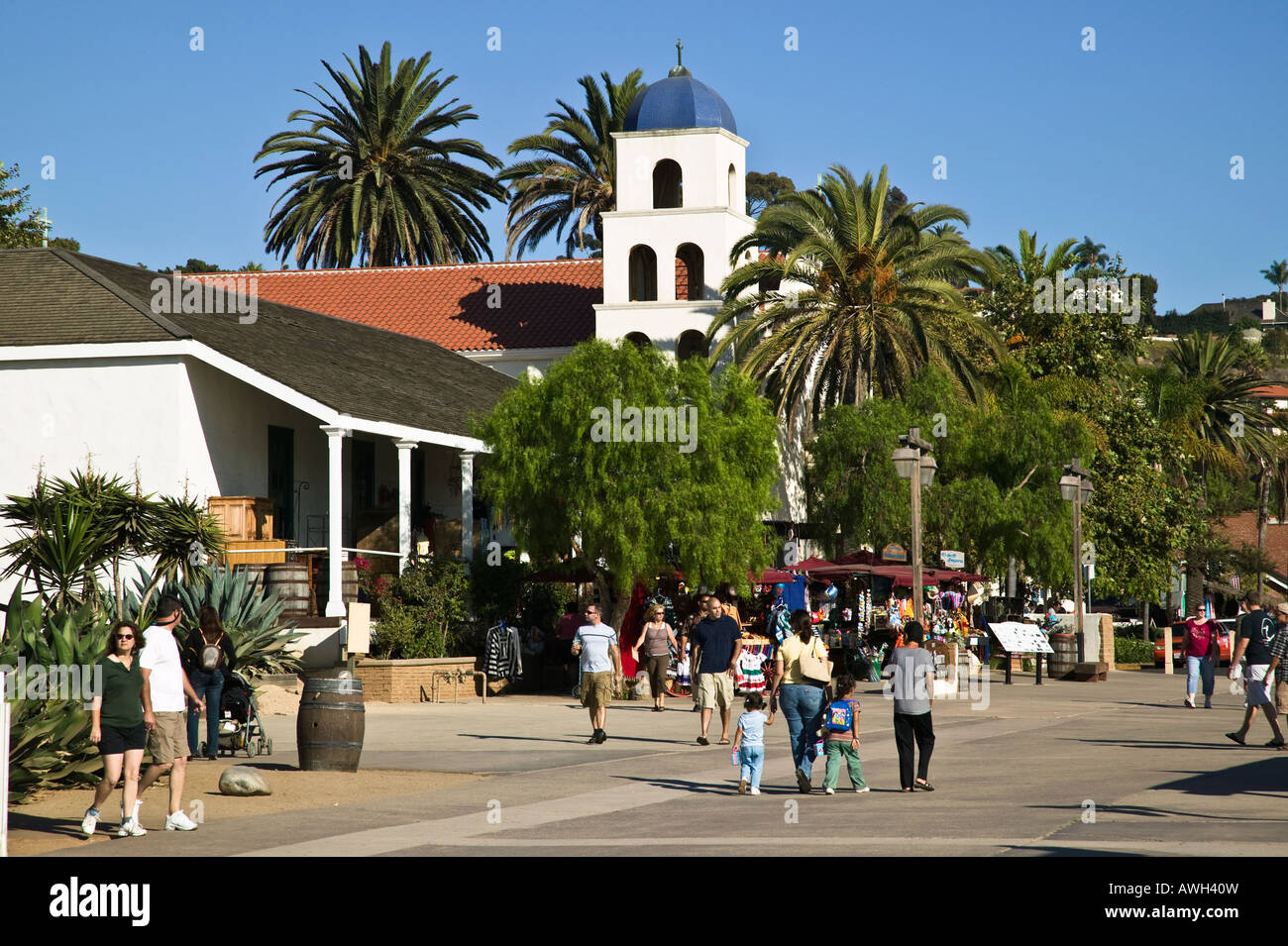 Old Town State Historic Park, San Diego, California, USA Stock Photo ...