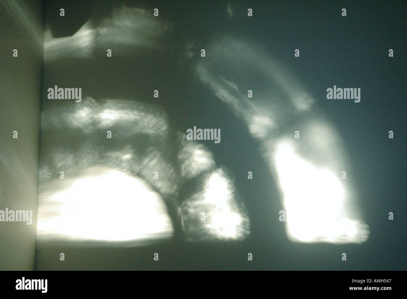 spooky shadows from old arched window dsc 7408 Stock Photo - Alamy