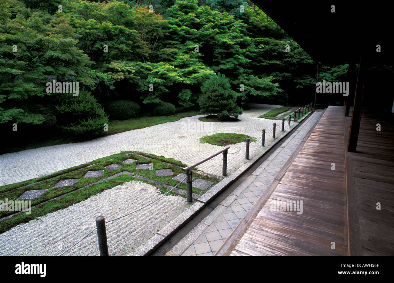 Tenju an Temple with neighboring Zen garden Kyoto Japan Stock Photo - Alamy