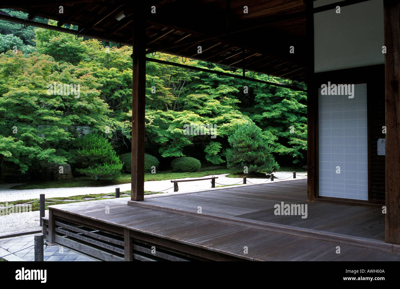 Tenju an Temple and Zen garden Kyoto Japan Stock Photo - Alamy