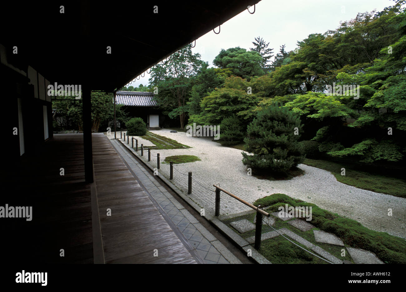 Tenju an Temple and Zen garden Kyoto Japan Stock Photo - Alamy