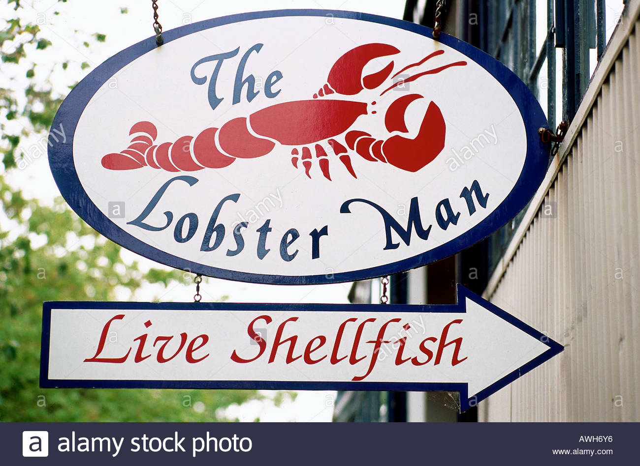 Lobster Canada Sign Stock Photos & Lobster Canada Sign Stock Images - Alamy
