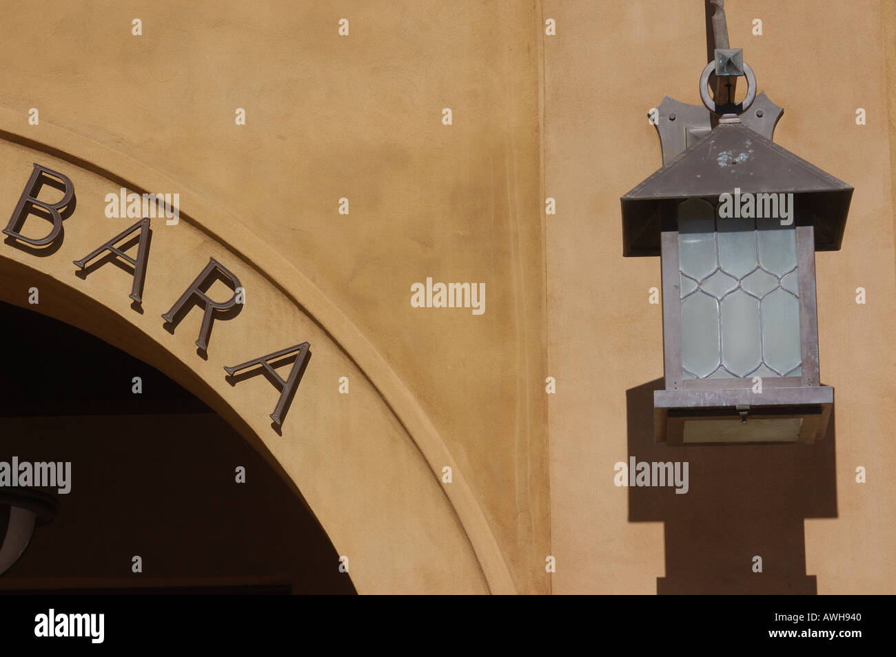 Santa barbara train station hi-res stock photography and images - Alamy