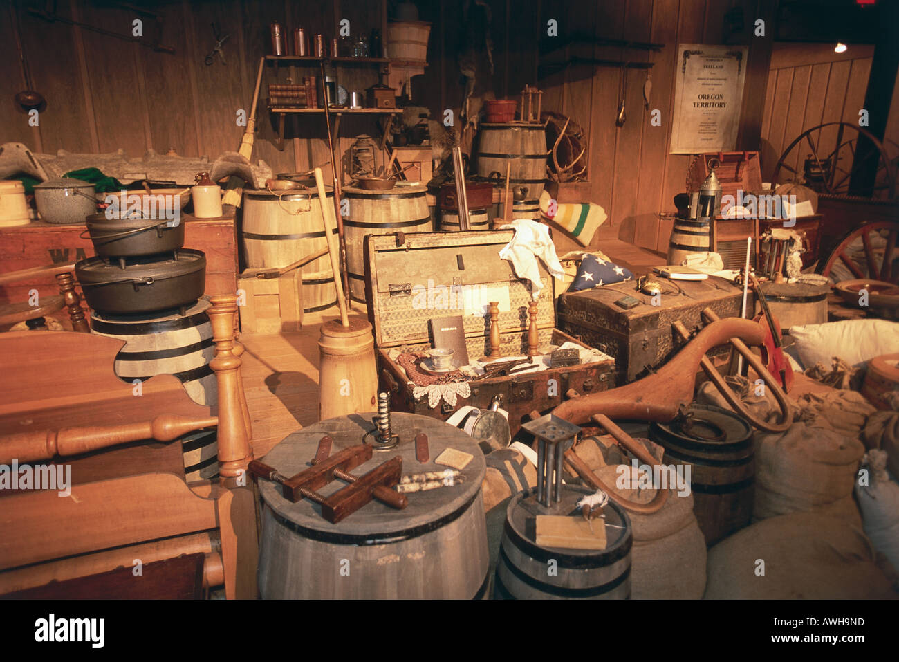 Oregon Trail Artifacts Stock Photos & Oregon Trail Artifacts Stock ...