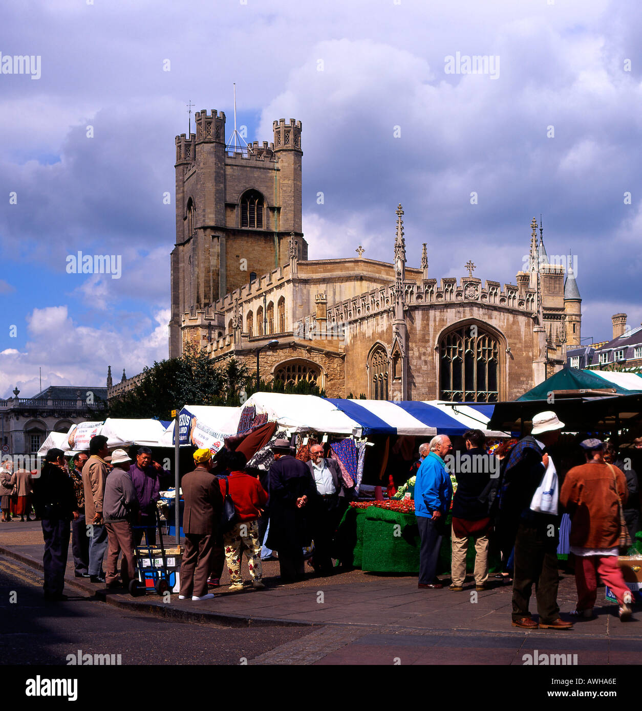 Cambridge market food stalls hi-res stock photography and images - Alamy