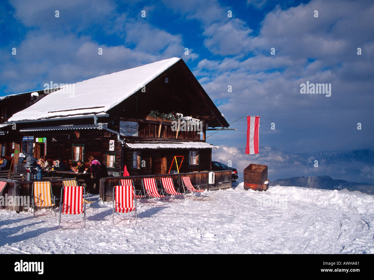 Mountain top restaurant hi-res stock photography and images - Alamy