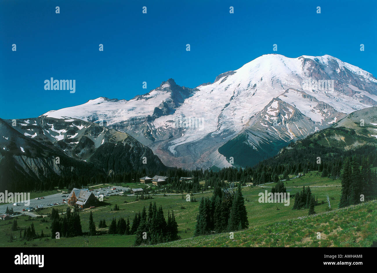 Most Active Volcano Of The Cascades High Resolution Stock Photography ...