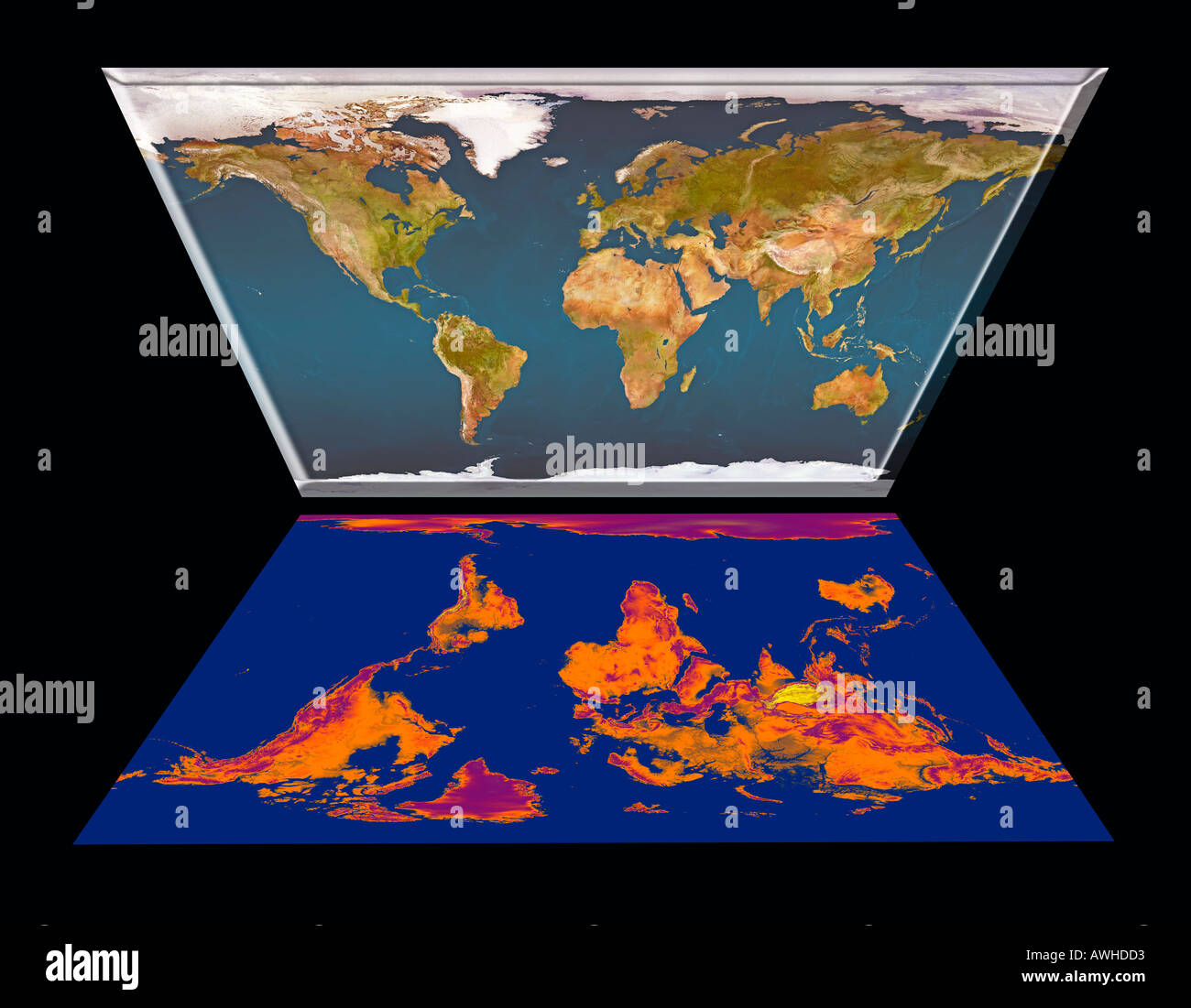 Heat map graphic hi-res stock photography and images - Alamy