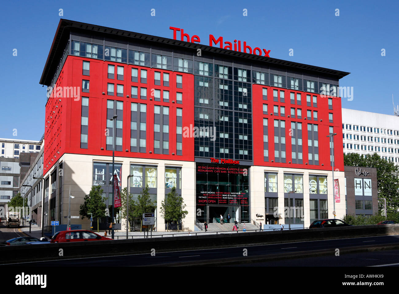 The Mailbox development Birmingham UK Retail and residential ...