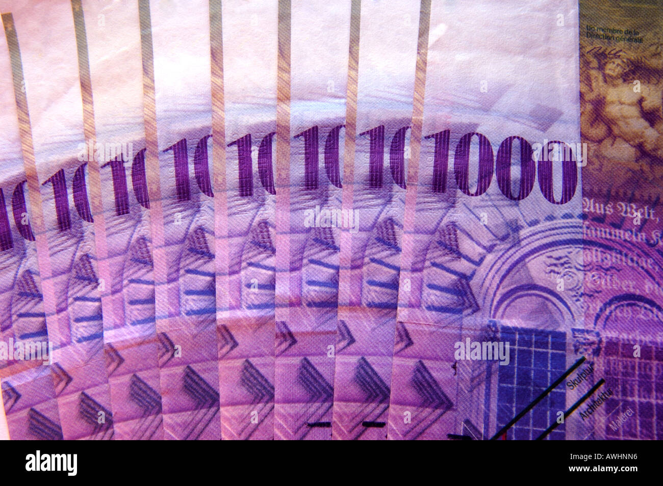 Thousand francs hi-res stock photography and images - Alamy