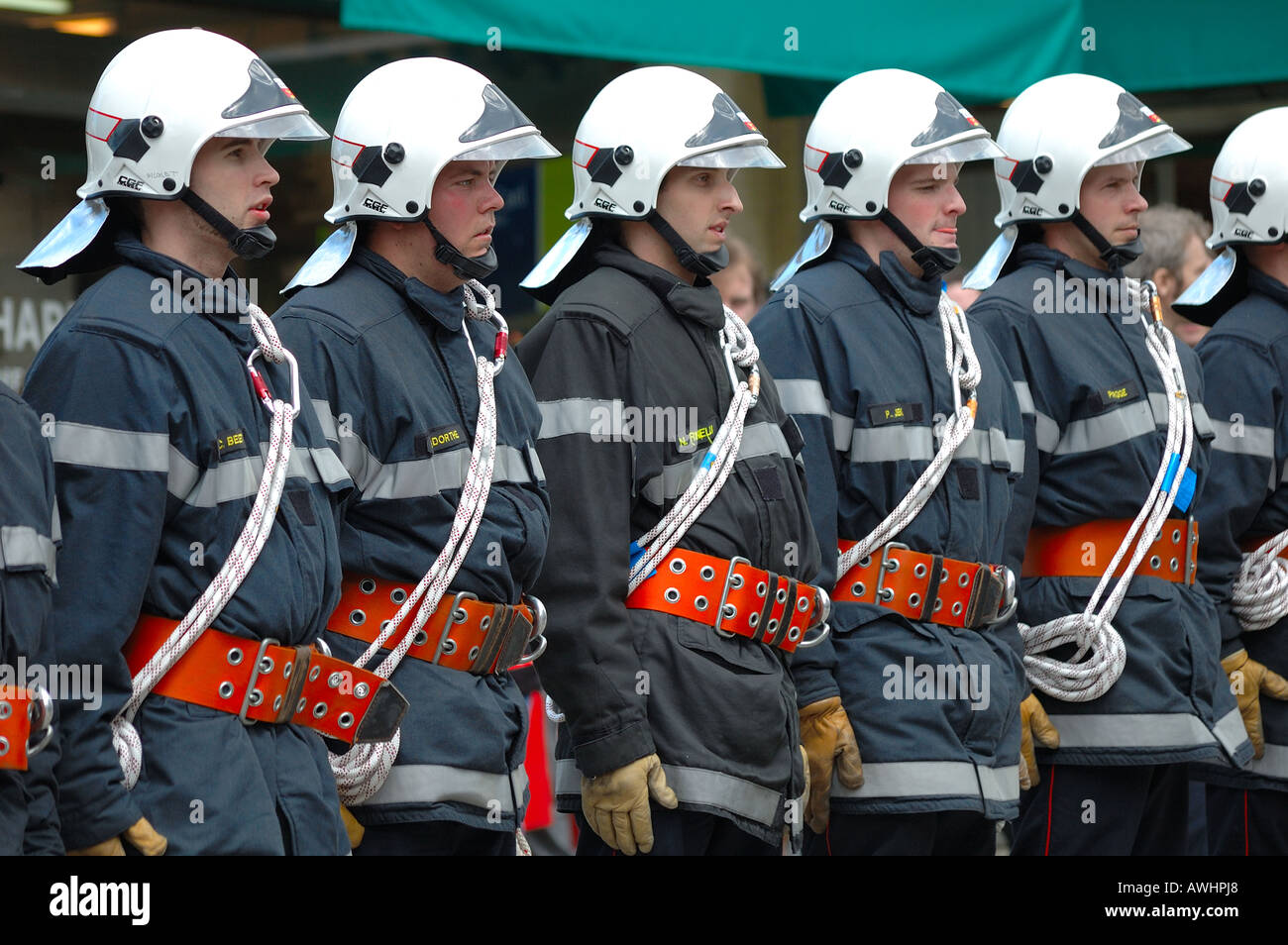 Swiss fire fighters hi-res stock photography and images - Alamy