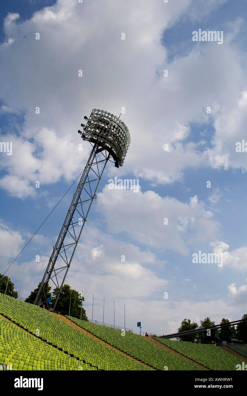 lights and seating in a stadium Stock Photo - Alamy