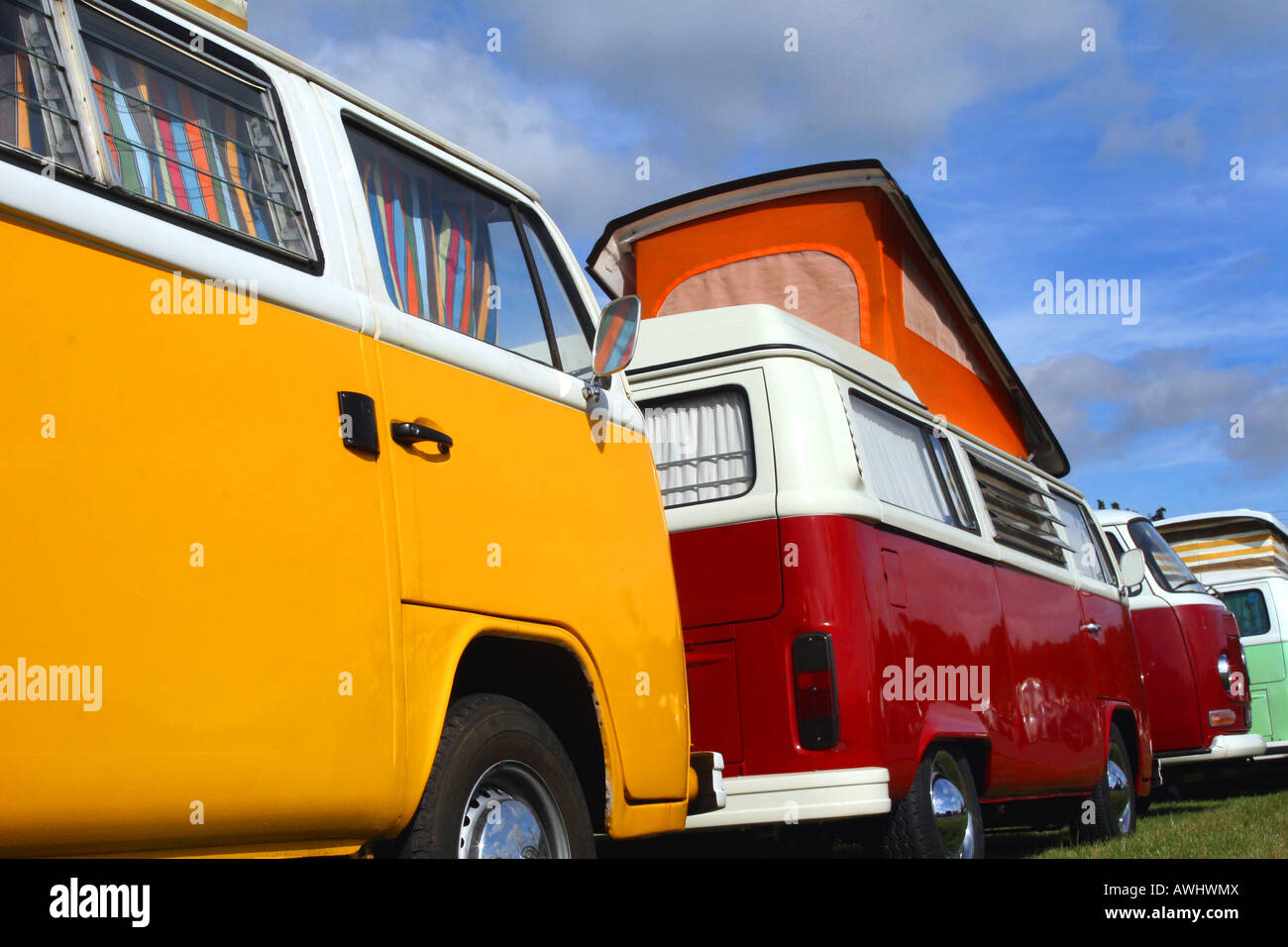 Yellow Type Vw Camper Van High Resolution Stock Photography and Images ...