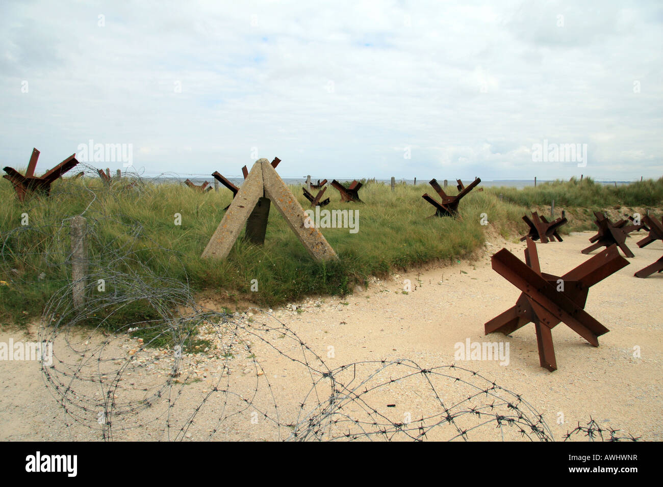 Utah Beach Obstacles