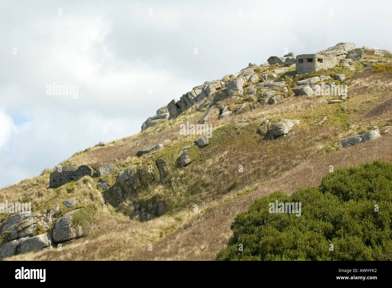 Coast above Sennen Cove Cornwall Stock Photo - Alamy