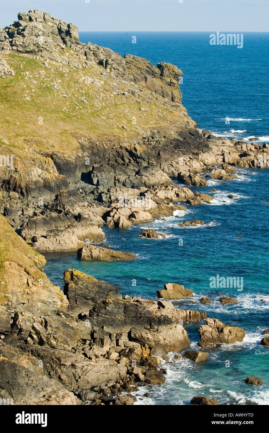 The North Cornish Coastal Path Stock Photo - Alamy