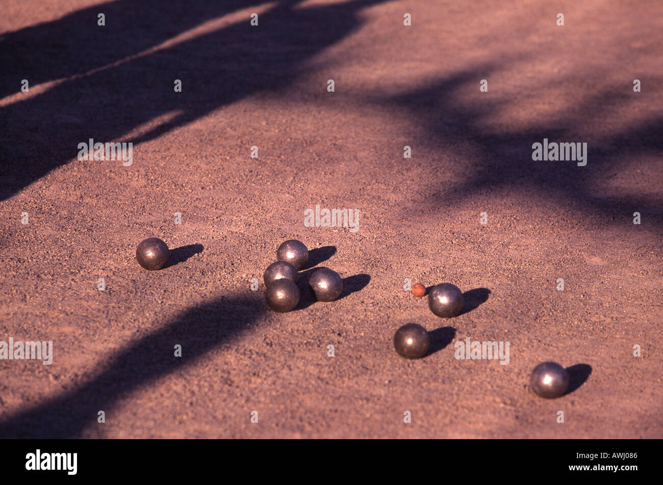 Close up game of boules hi-res stock photography and images - Alamy