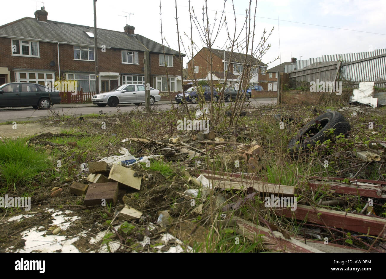 Waste land on site hi-res stock photography and images - Alamy