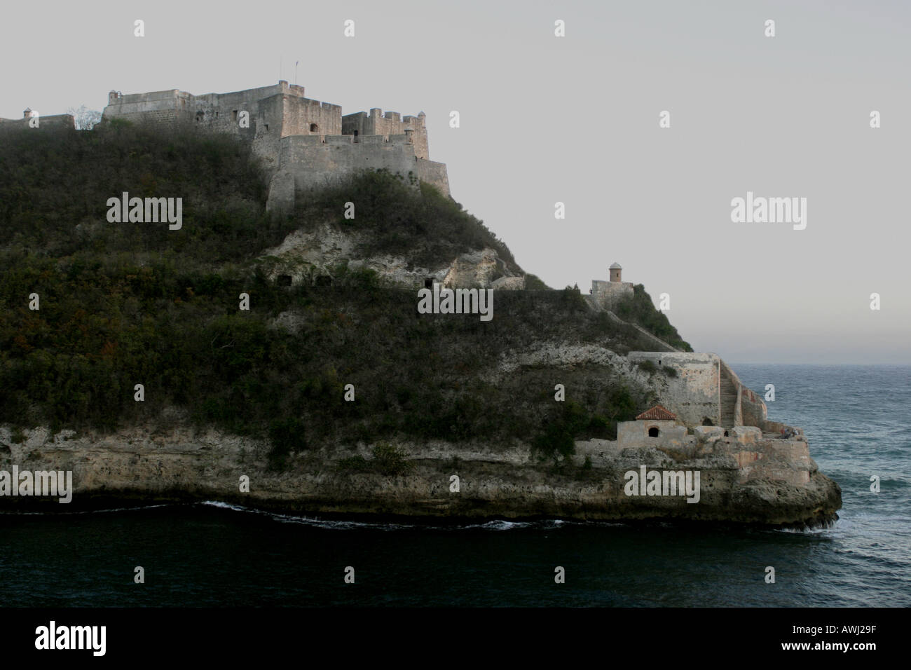 Cuba Santiago Morro castle Stock Photo - Alamy