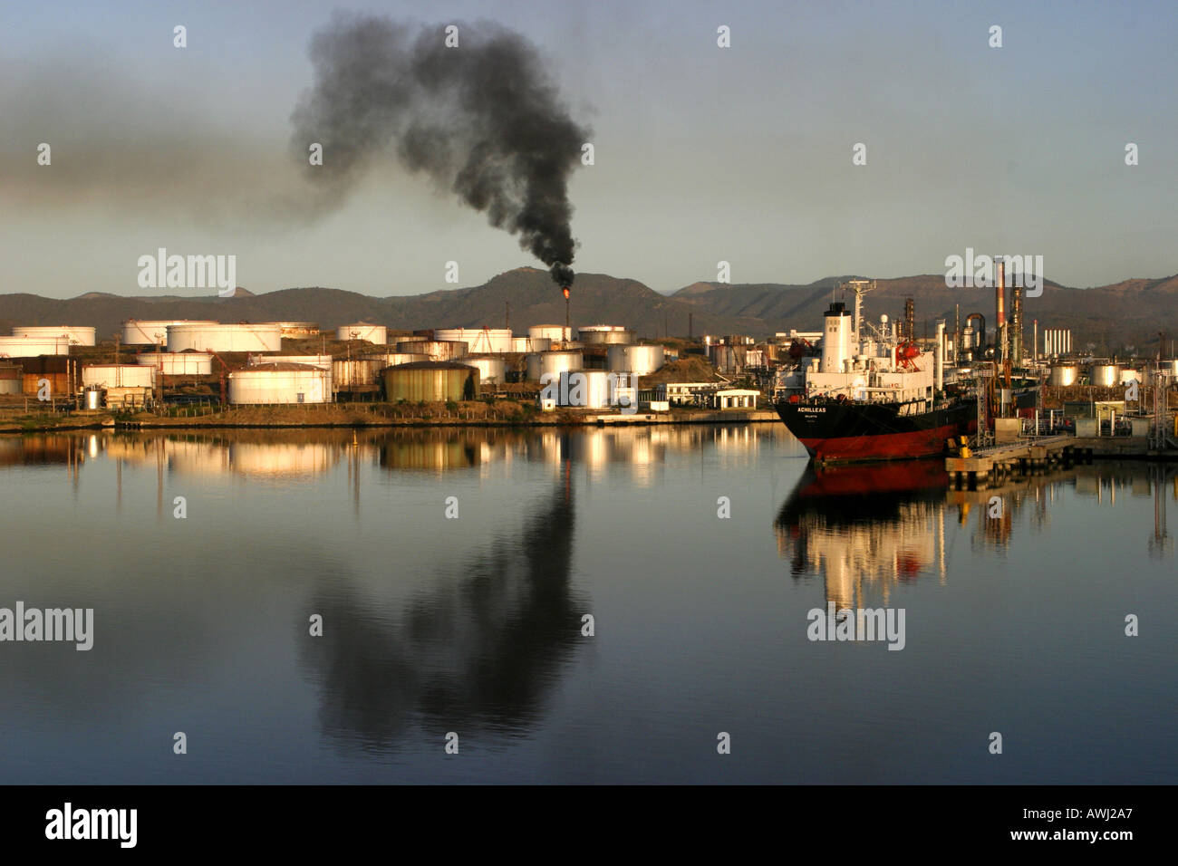 Cuba Santiago Pollution Stock Photo - Alamy