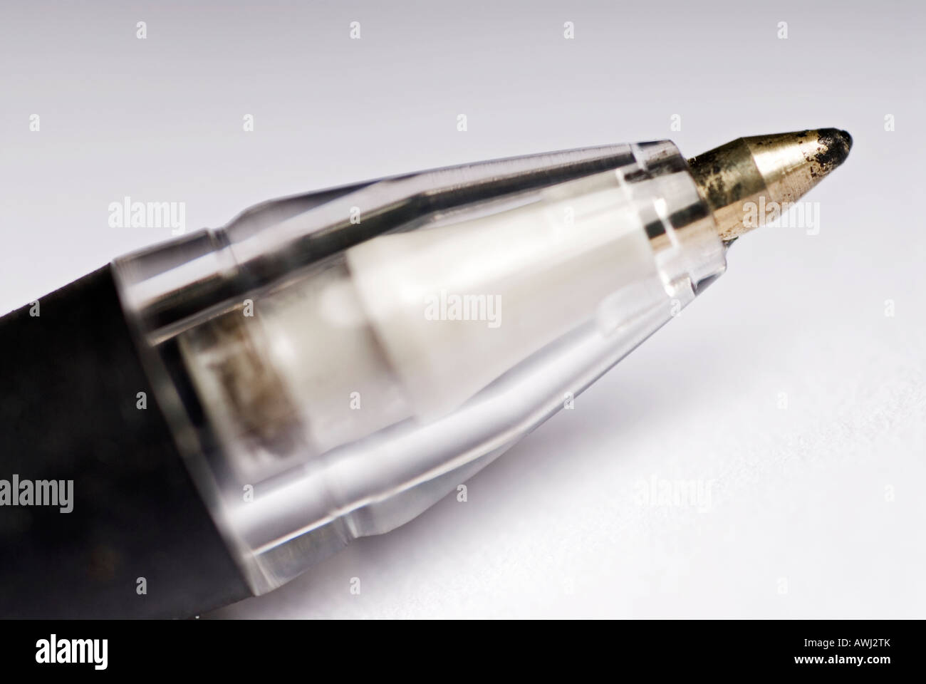 Stock photo of a close up shot of a ballpoint pen Stock Photo - Alamy