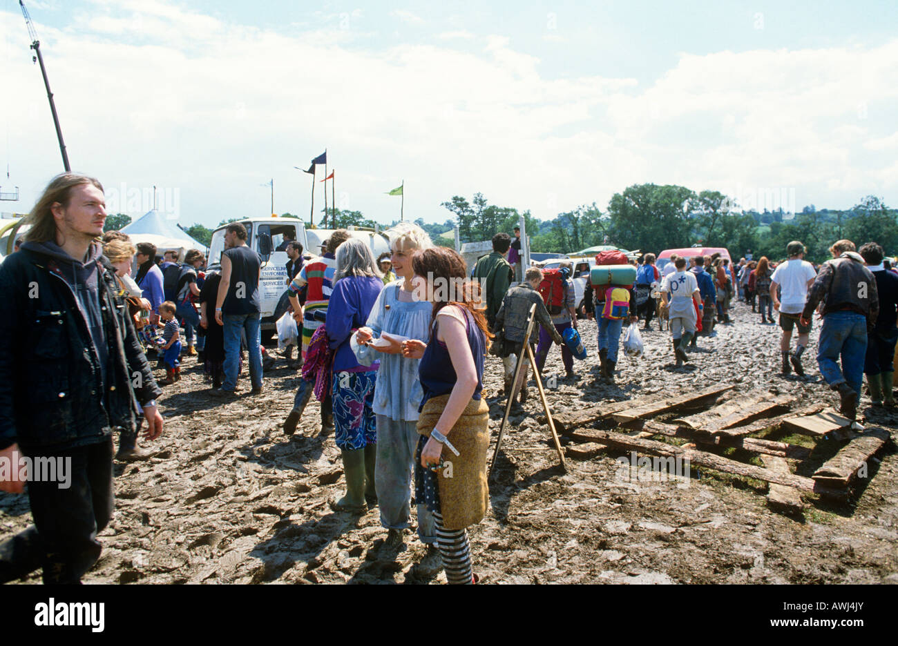 Mud glastonbury festival hi-res stock photography and images - Alamy