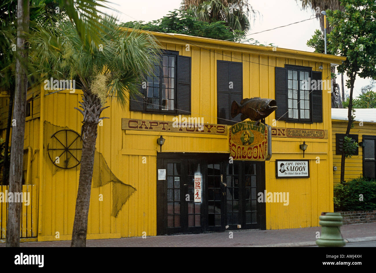 Captain Tony's Saloon Bar Key West Florida USA Stock Photo - Alamy