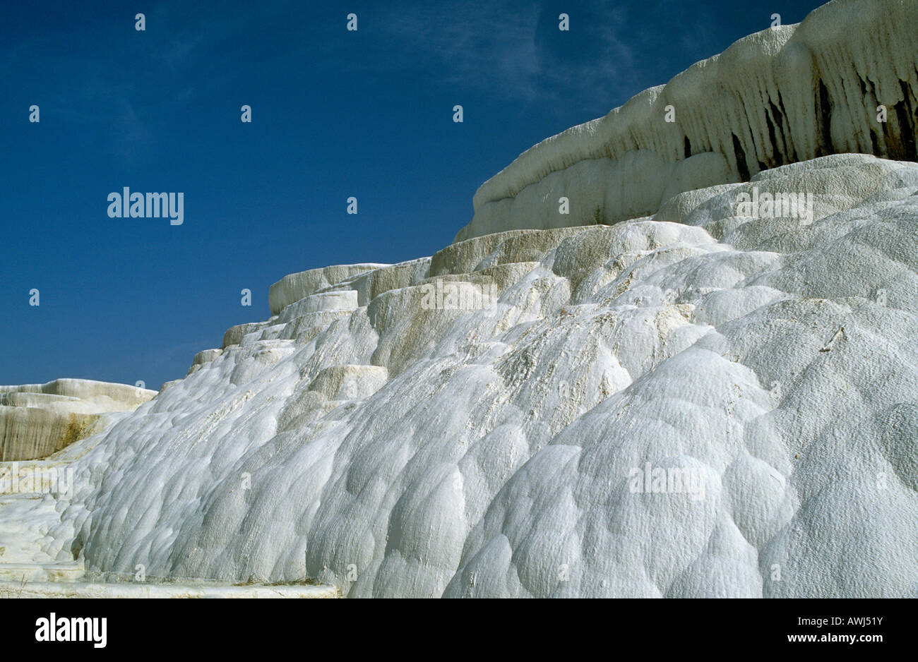 The Calcium Pools Of Pamukkale Turkey Stock Photo - Alamy