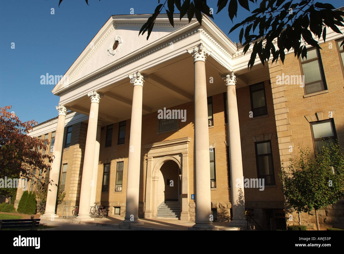 USA Shepherdstown West Virginia Exterior of Shepherd College Stock ...