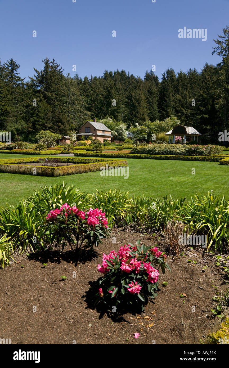 Shore Acres Gardens State Park, Oregon, USA Stock Photo - Alamy