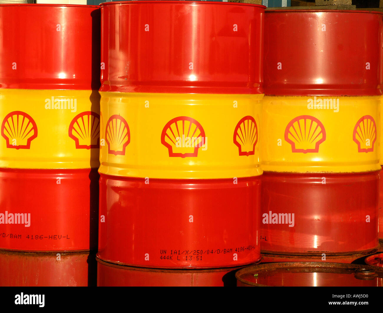 Shell Oil Drum