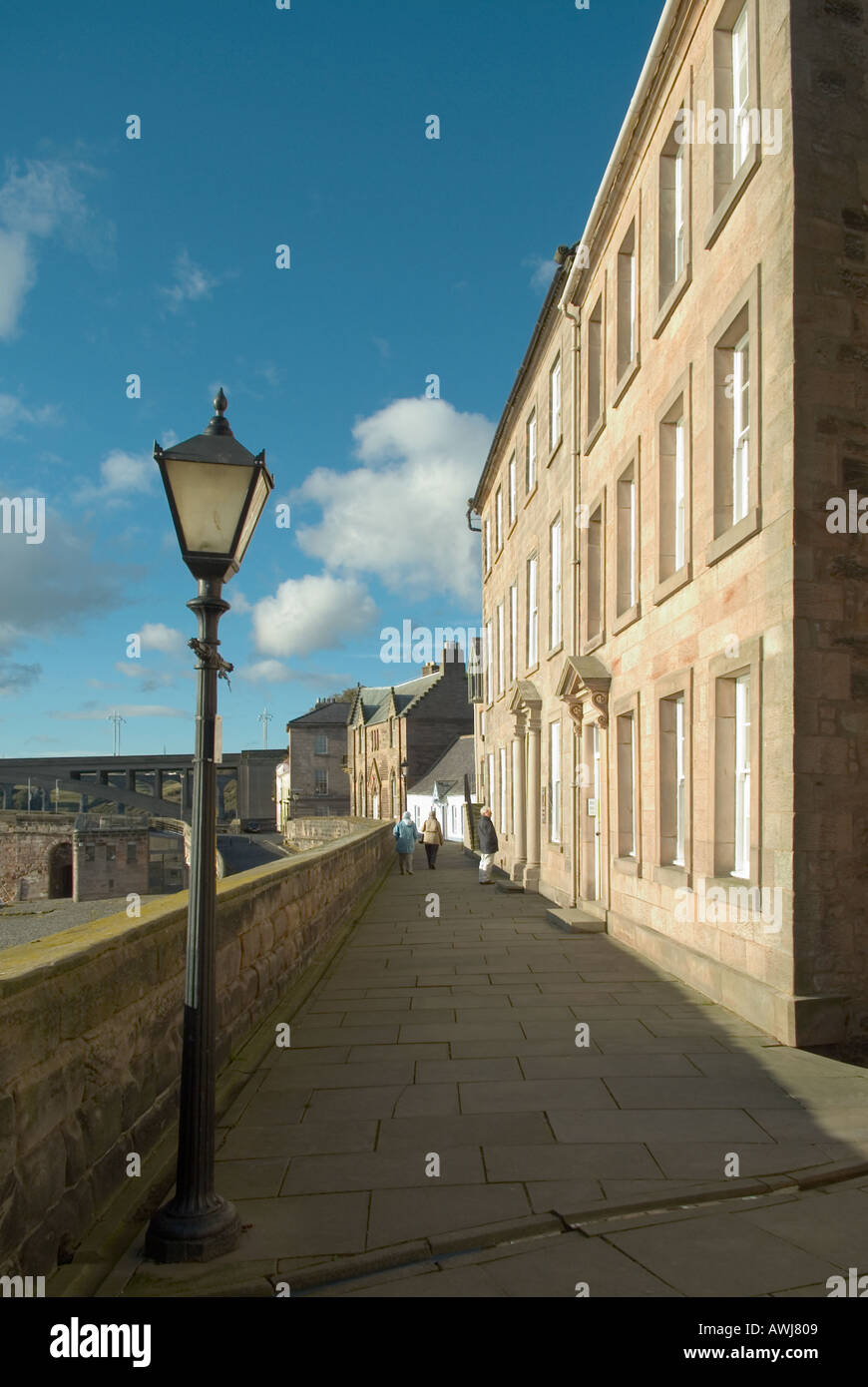 Berwick Town Walls Stock Photo - Alamy