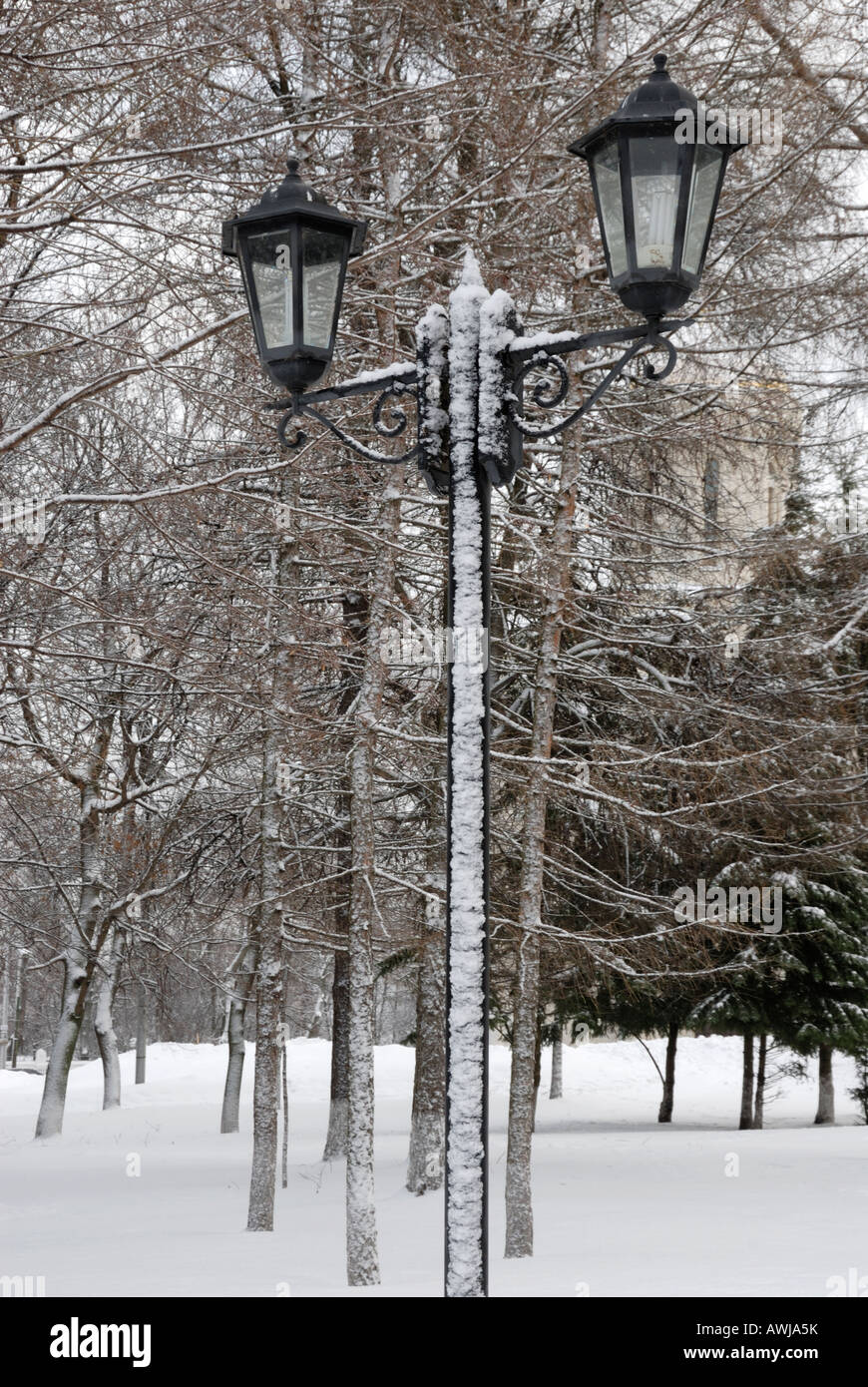 Street lamp, Vladimir, Russia Stock Photo - Alamy