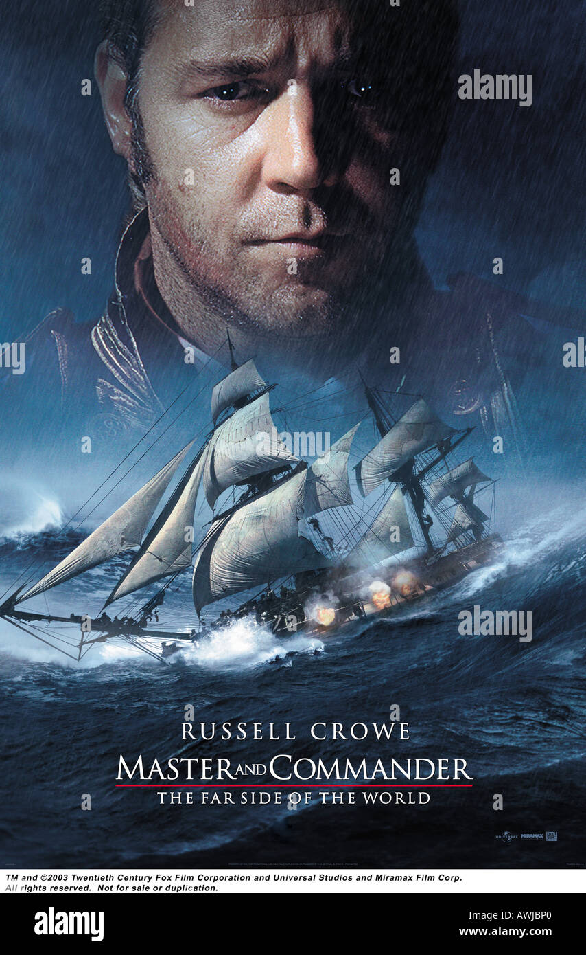 Master And Commander Movie Poster