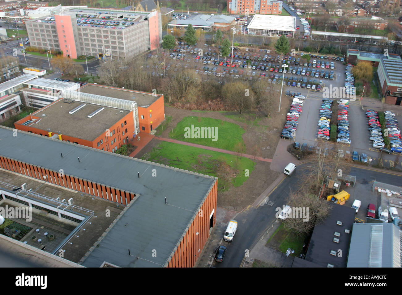 University car parks uk hi-res stock photography and images - Alamy