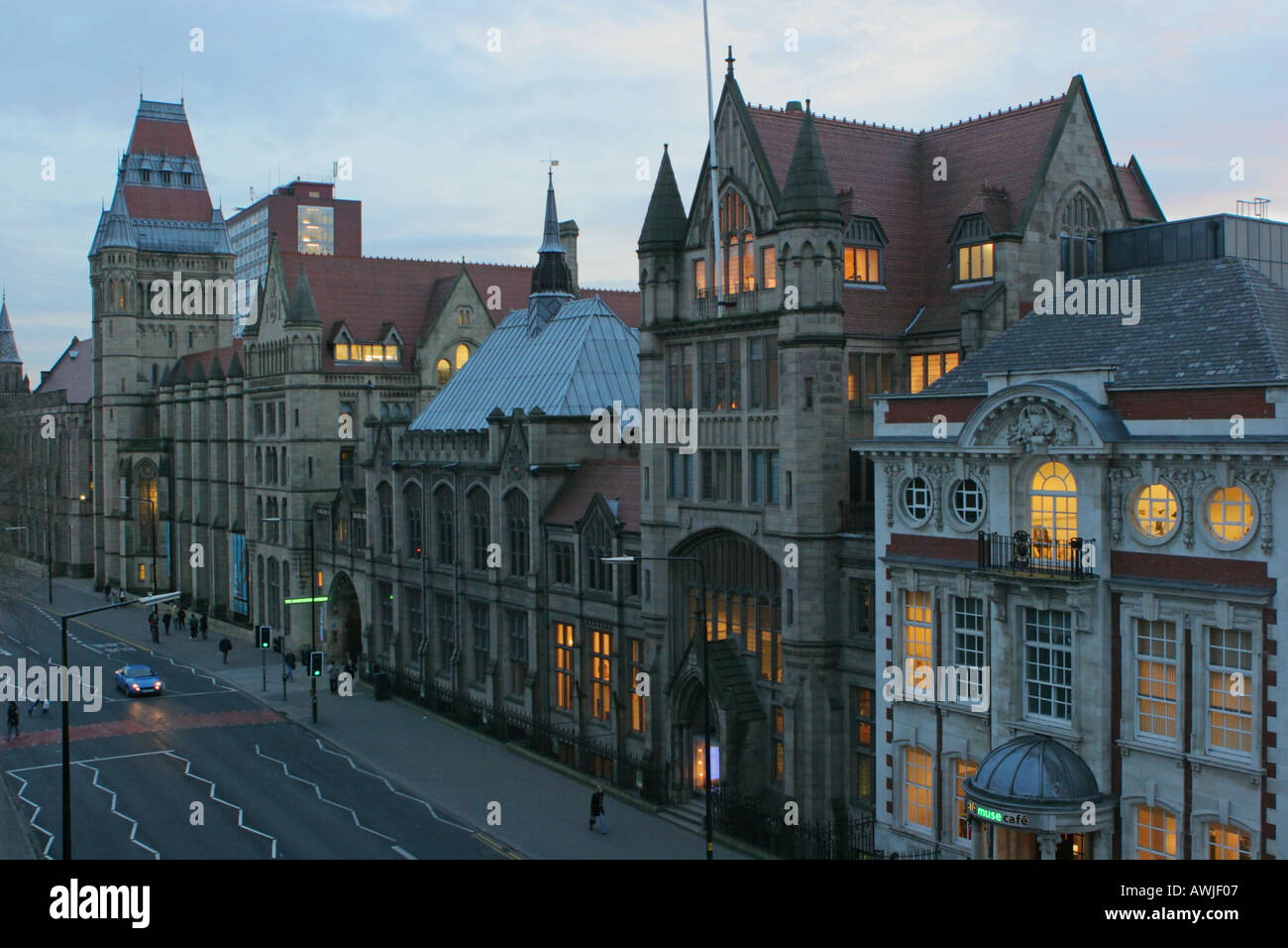 Manchester museum oxford road united hi-res stock photography and ...