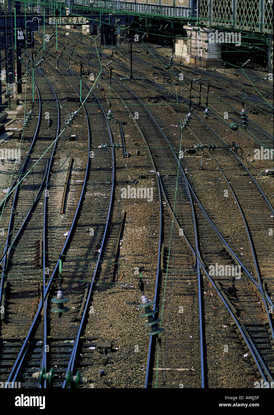 Switchyard hi-res stock photography and images - Alamy