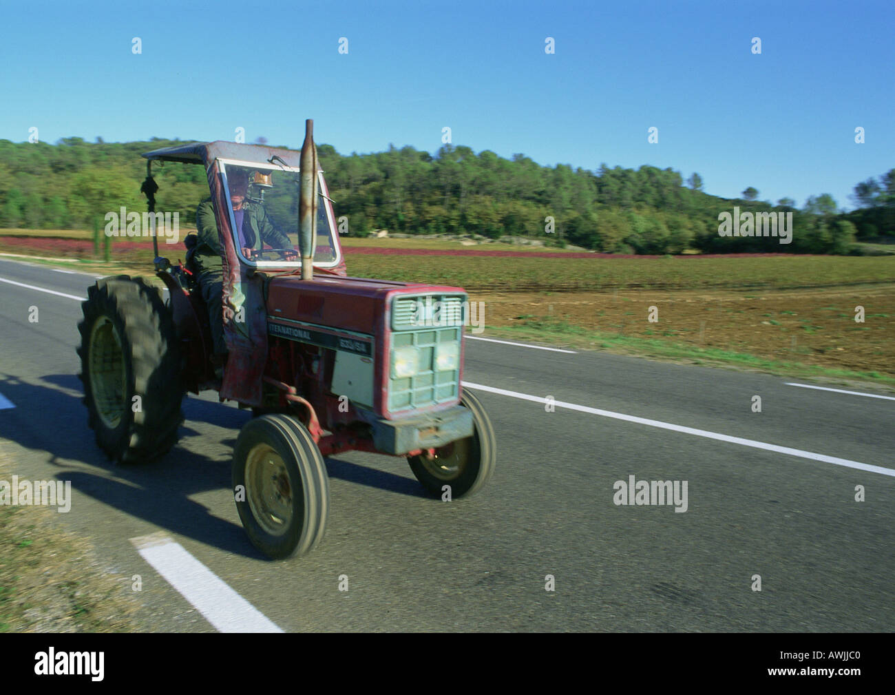 Farmer on tractor lands hi-res stock photography and images - Alamy