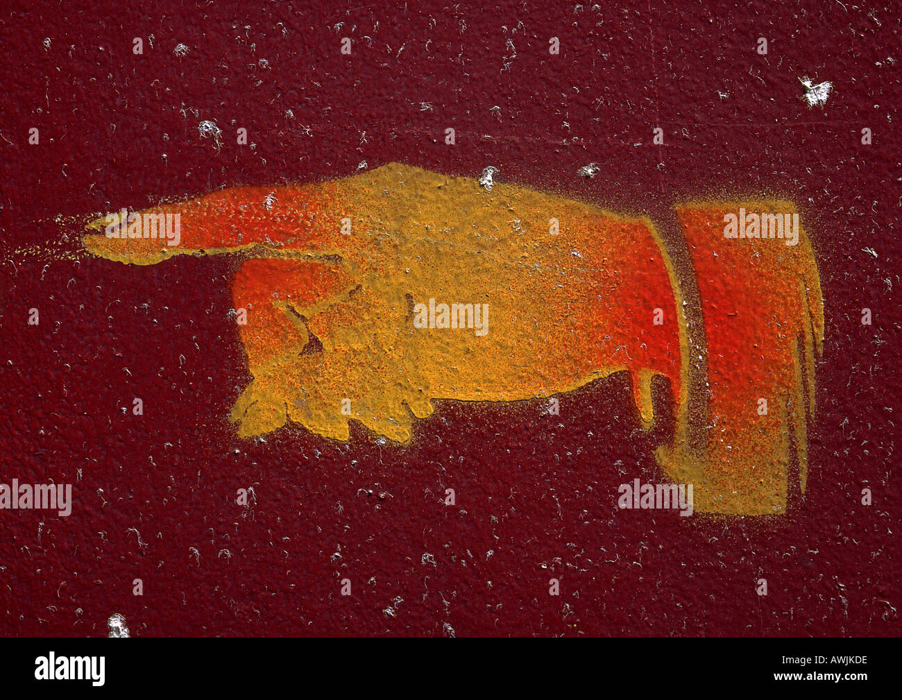 Hand Stencils High Resolution Stock Photography and Images - Alamy