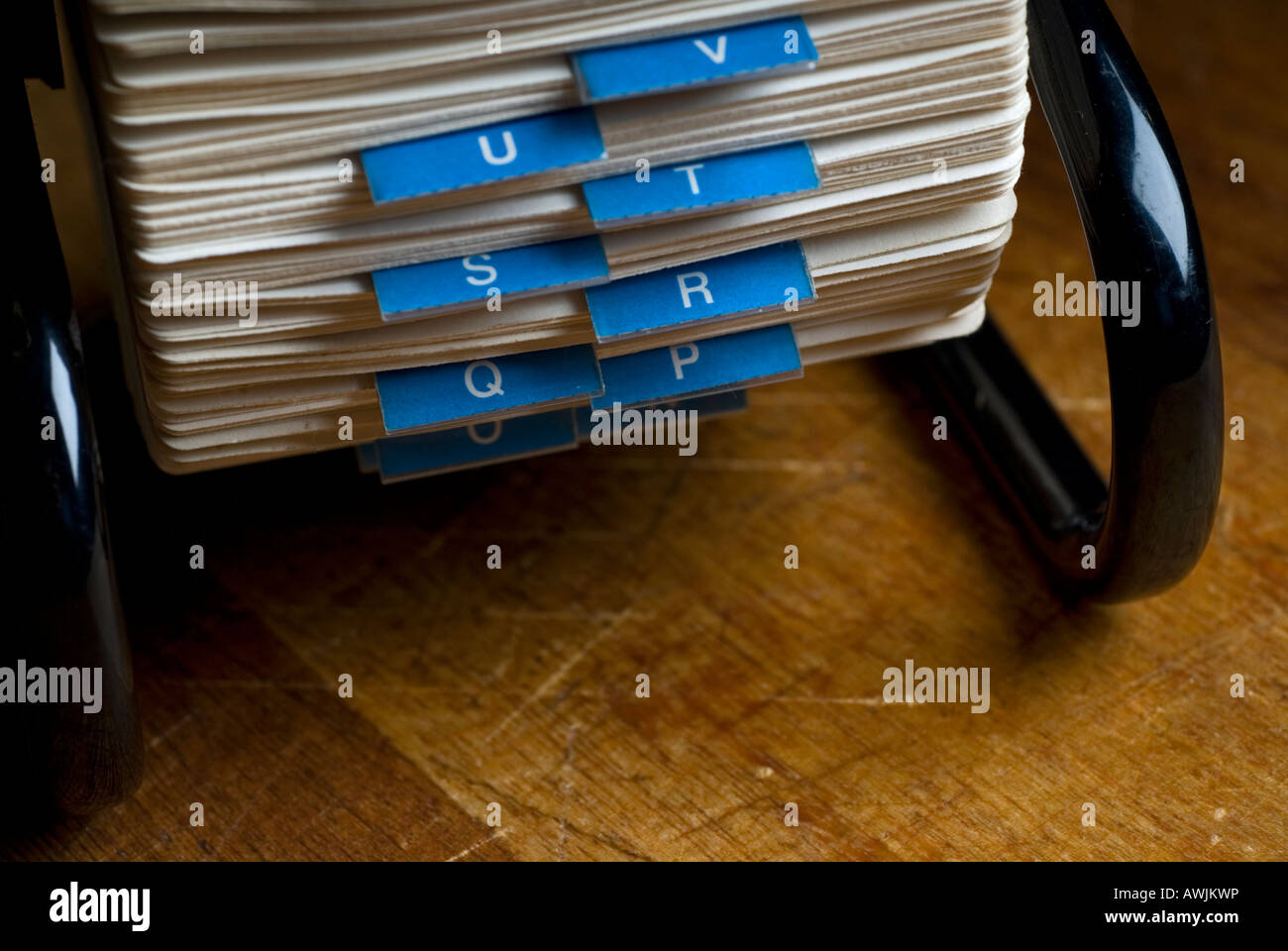Stock photo of the classic rotary Rolodex The original contact ...