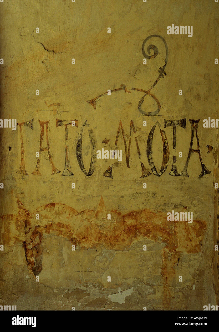 Spain, Granada, Montefrio, "Tato Mota" (motto of Spanish monarchs) type ...