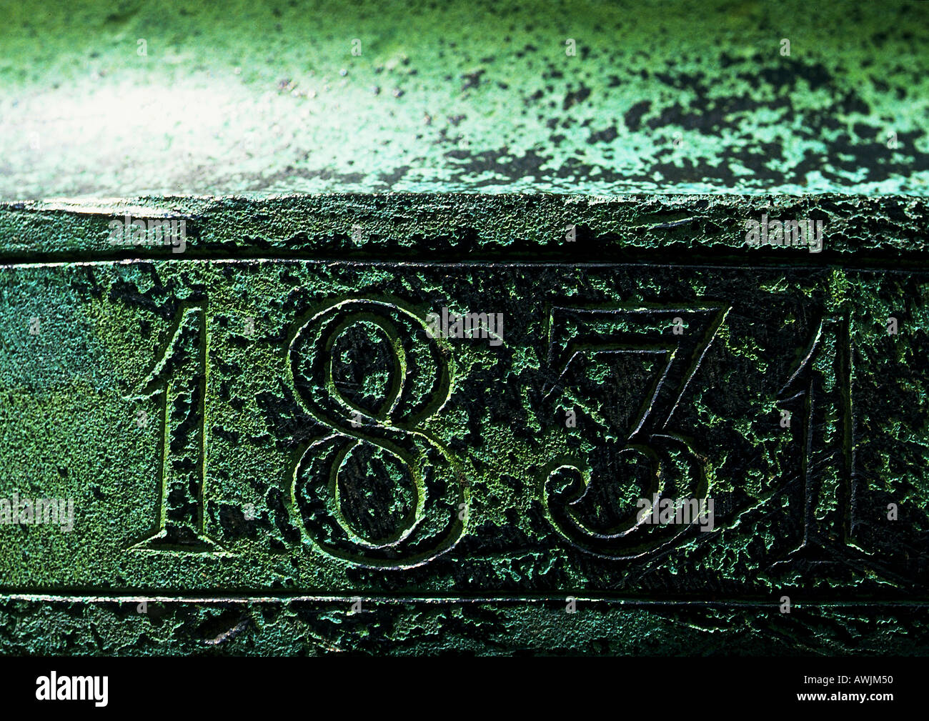 Engraved numbers hi-res stock photography and images - Alamy
