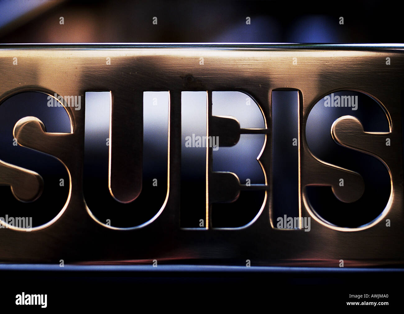 Subis stencil cut out Stock Photo - Alamy