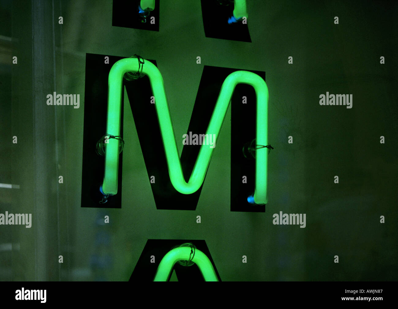 Neon Letters Alphabet High Resolution Stock Photography and Images - Alamy