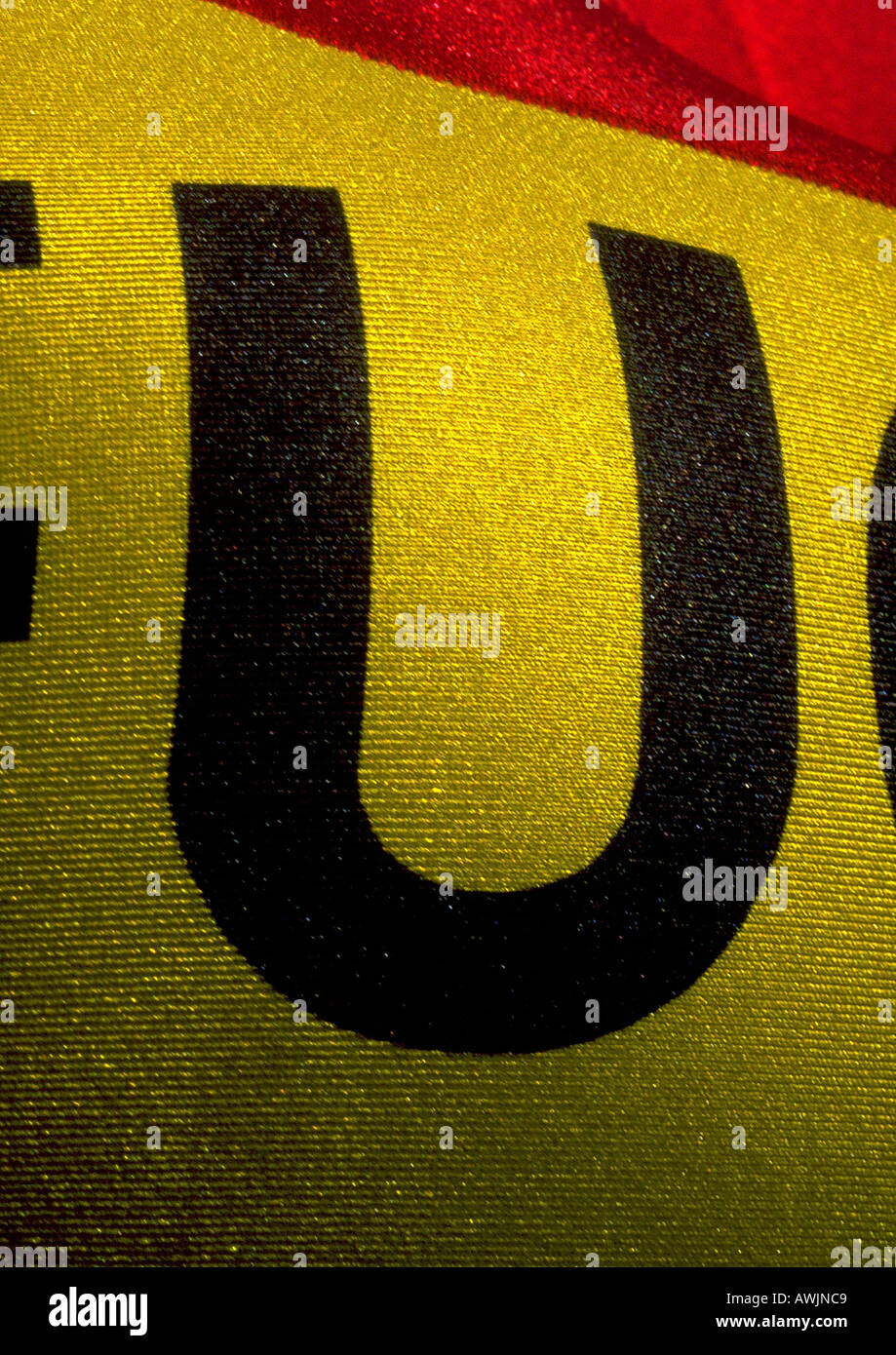 U, text, printed Stock Photo - Alamy
