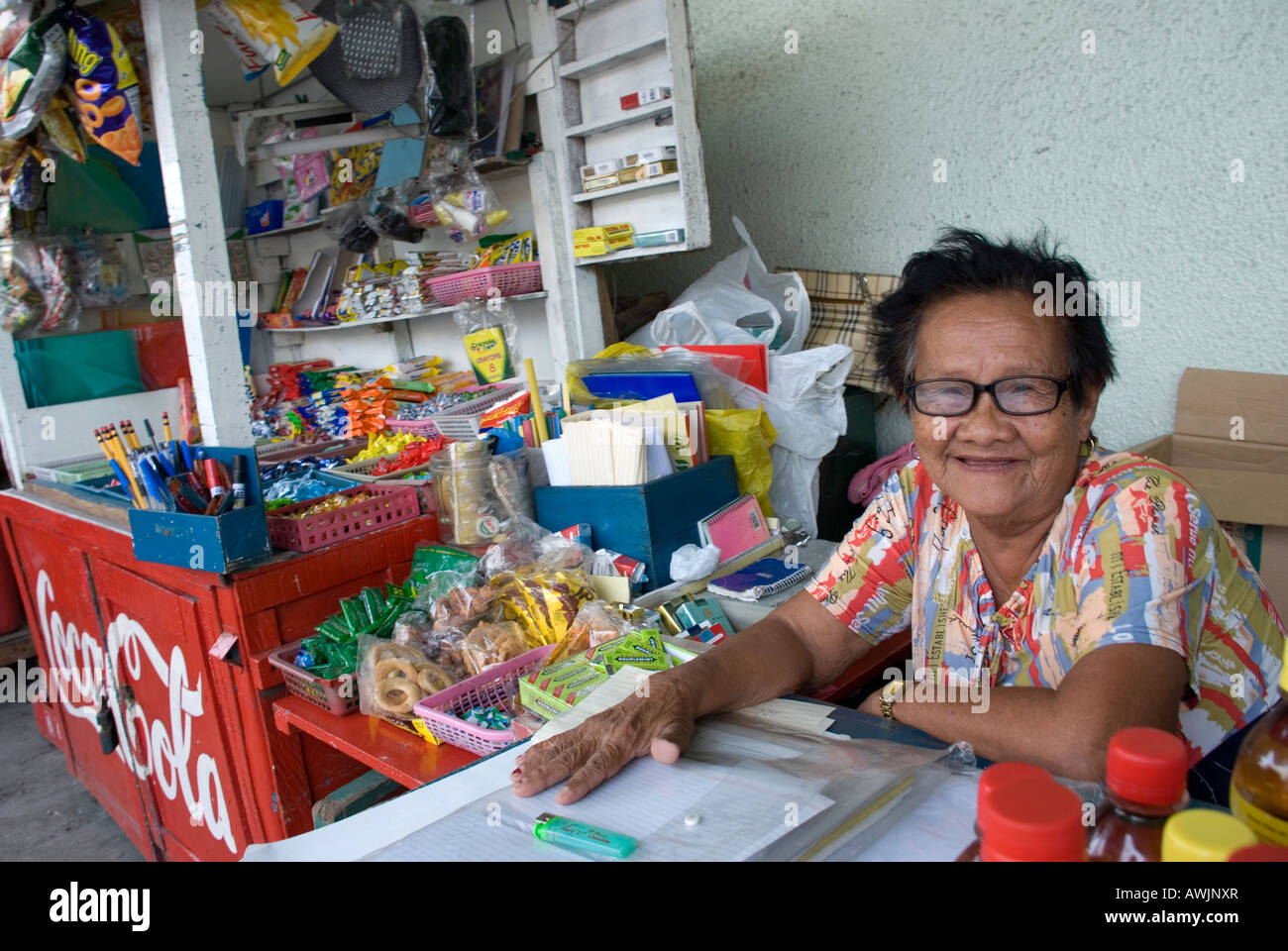 philippines panay iloilo street stall Stock Photo - Alamy