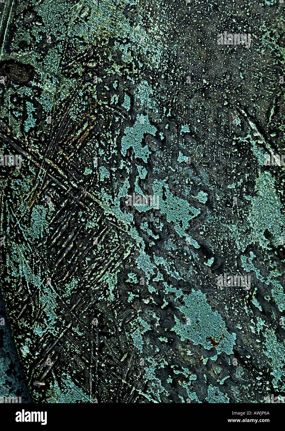 Worn blue paint, close-up Stock Photo - Alamy