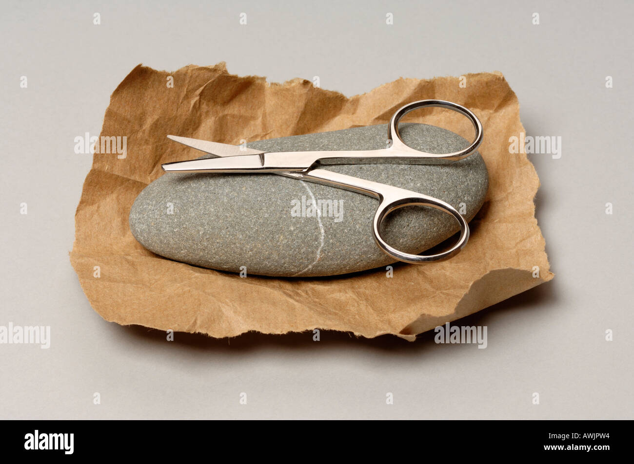 Rock paper scissors Stock Photo - Alamy