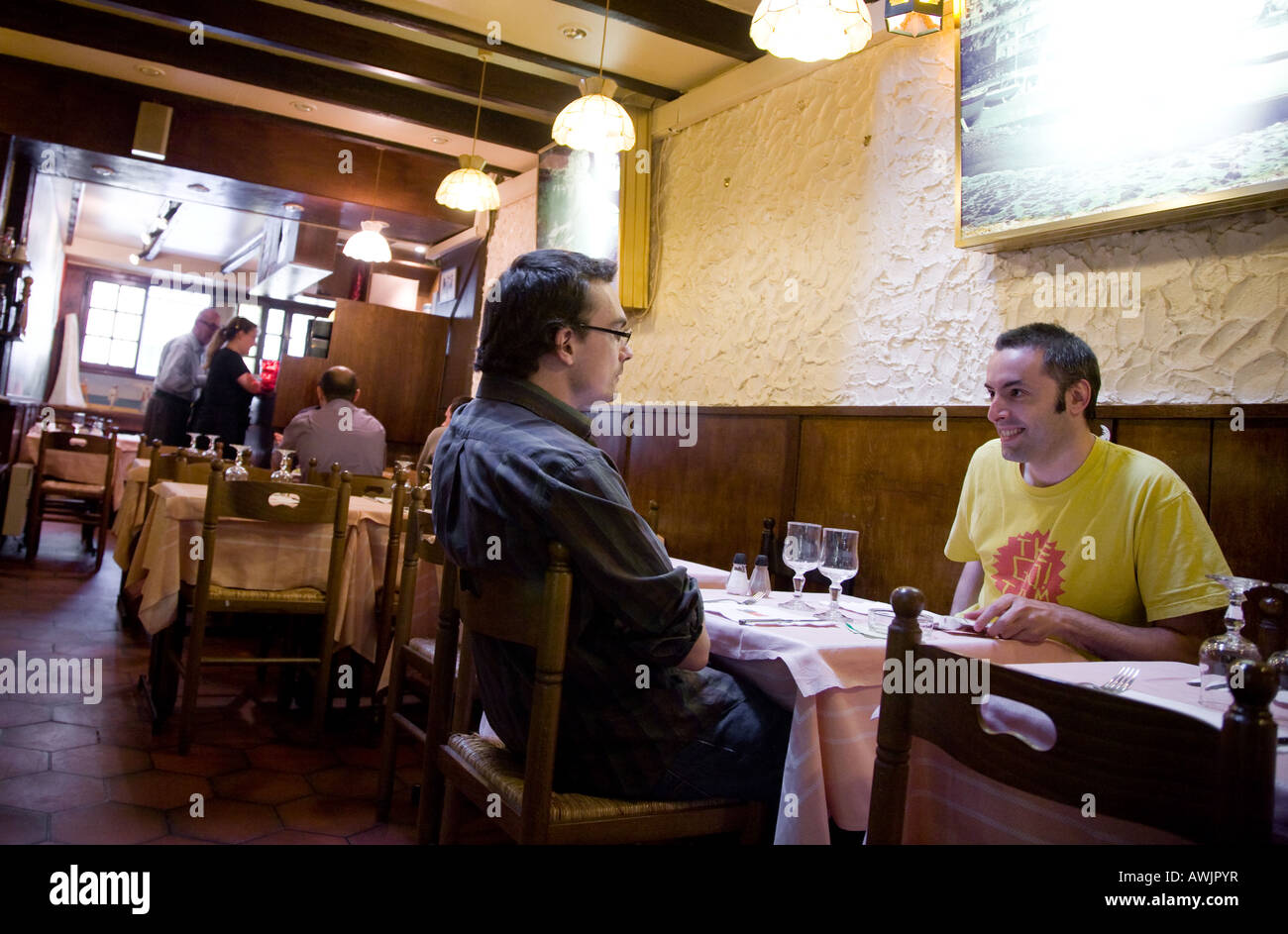 eboli restaurant in neuilly sur seine Stock Photo - Alamy